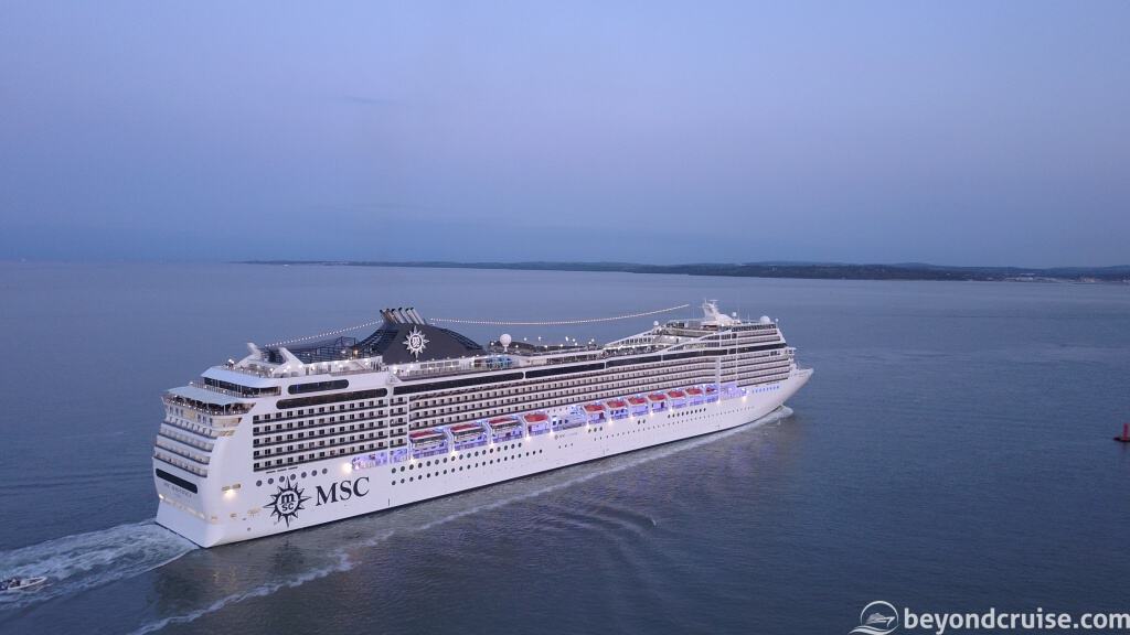 MSC Cruises Ships by Size, Age and Class (2022)
